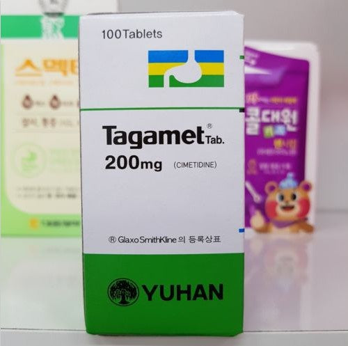 Tagamet Acid Reducer 200mg – Cimetidine for Heartburn, Ulcers & GERD R ...